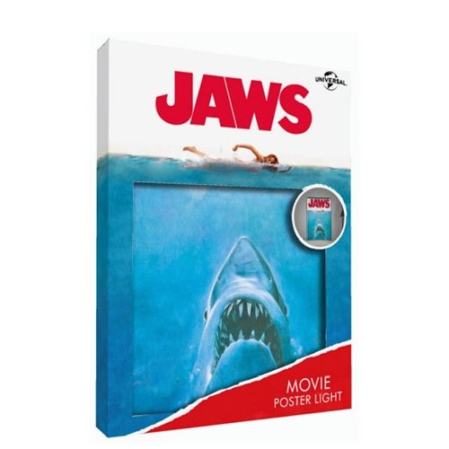 JAWS - Movie Poster Light - Size A4 : ShopForGeek.com: Lamp Fizz ...
