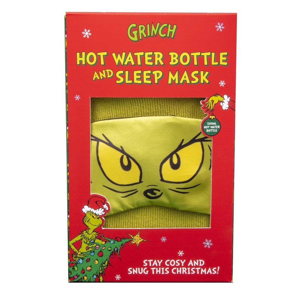 GRINCH - Gift Box - Hot Water Bottle + Sleep Mask : ShopForGeek.com ...