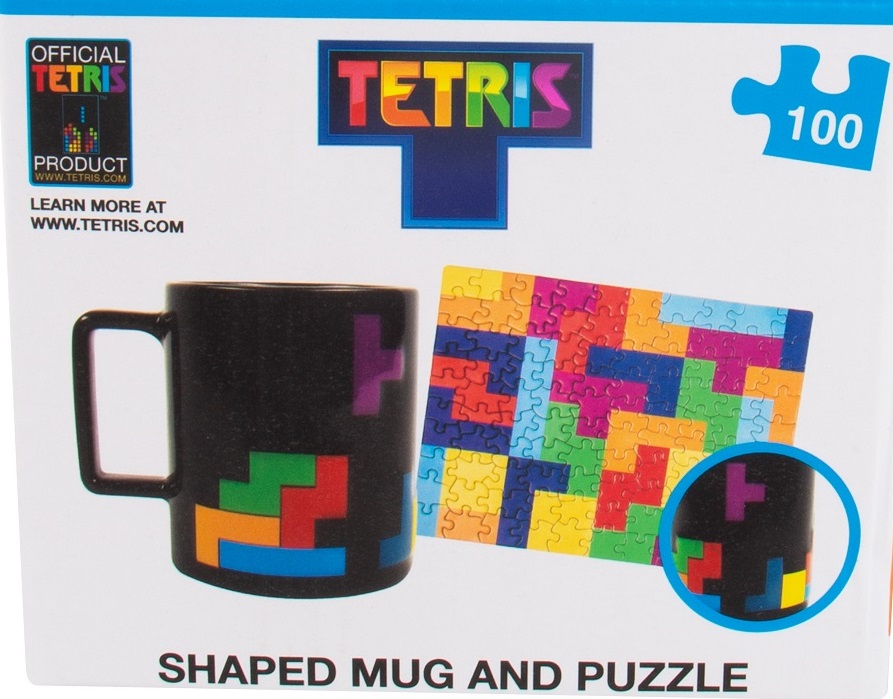 TETRIS - Gift Box - Mug 255 ml + Puzzle 100 Pc : ShopForGeek.com: Gift ...