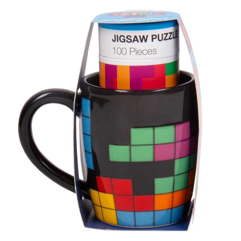TETRIS - Gift Box - Mug 255 ml + Puzzle 100 Pc : ShopForGeek.com: Gift ...