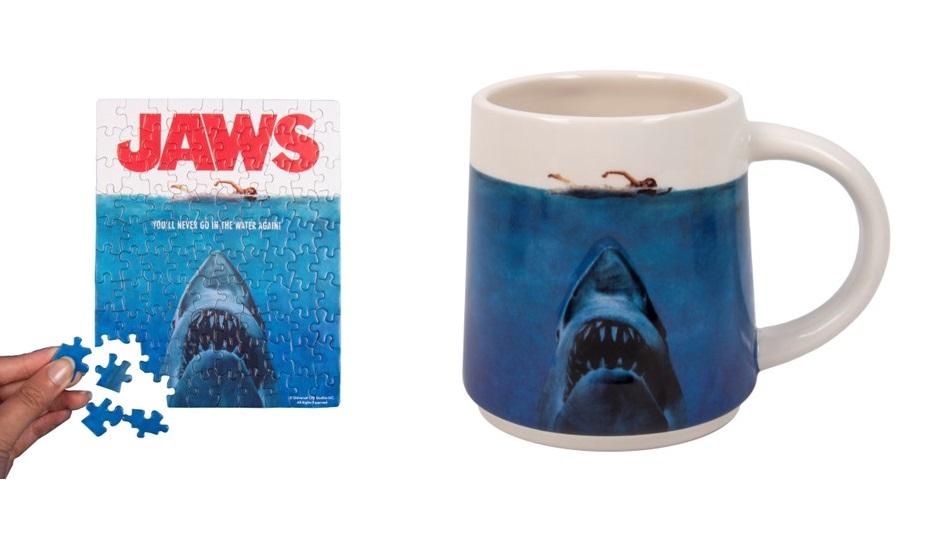 JAWS - Gift Box - Mug 370 ml + Puzzle 100 Pc : ShopForGeek.com: Paquete ...