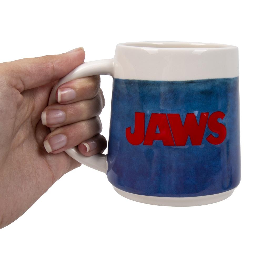 JAWS - Gift Box - Mug 370 ml + Puzzle 100 Pc : ShopForGeek.com: Paquete ...