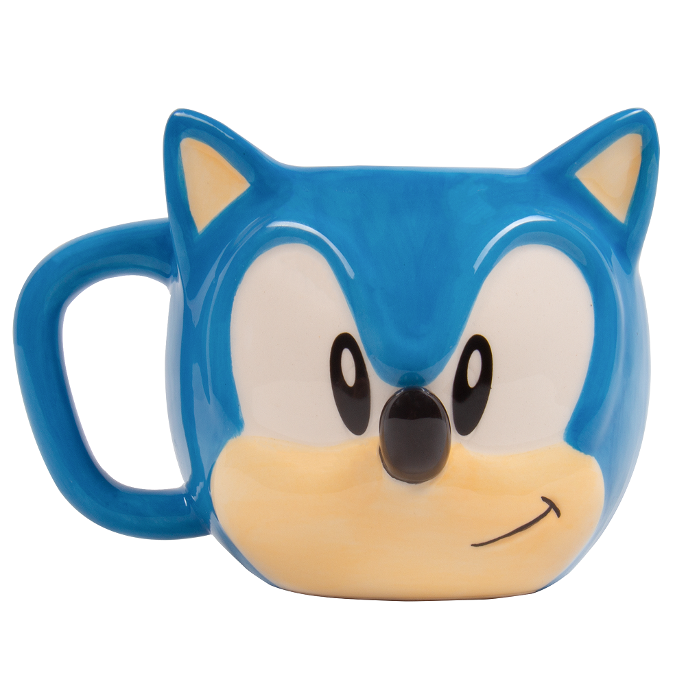 SONIC - Gift Box - 3D Mug 300ml + Puzzle 100 Pc : ShopForGeek.com: Taza ...