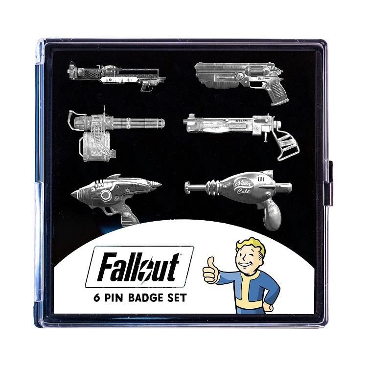 FALLOUT - Limited Edition 6 Pin's Set : ShopForGeek.com: Pin Badge ...