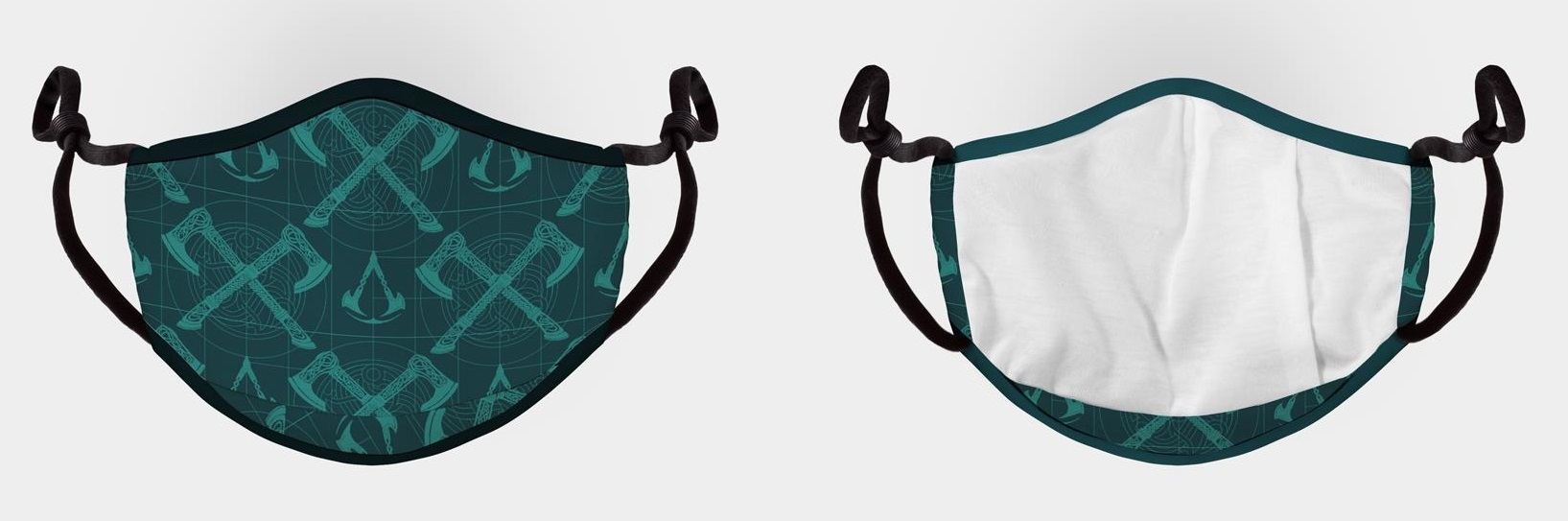 ASSASSIN'S CREED - Valhalla - Adjustable Face Cover : ShopForGeek.com ...