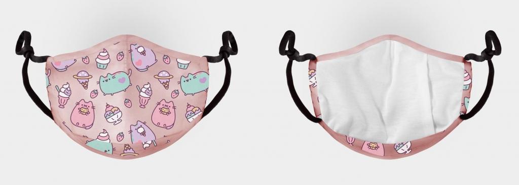 PUSHEEN - Pink - Adjustable Face Cover : ShopForGeek.com: health ...