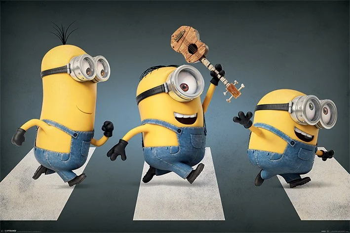 MINIONS - Poster 61X91 - Abbey Road : ShopForGeek.com: Poster Pyramid ...
