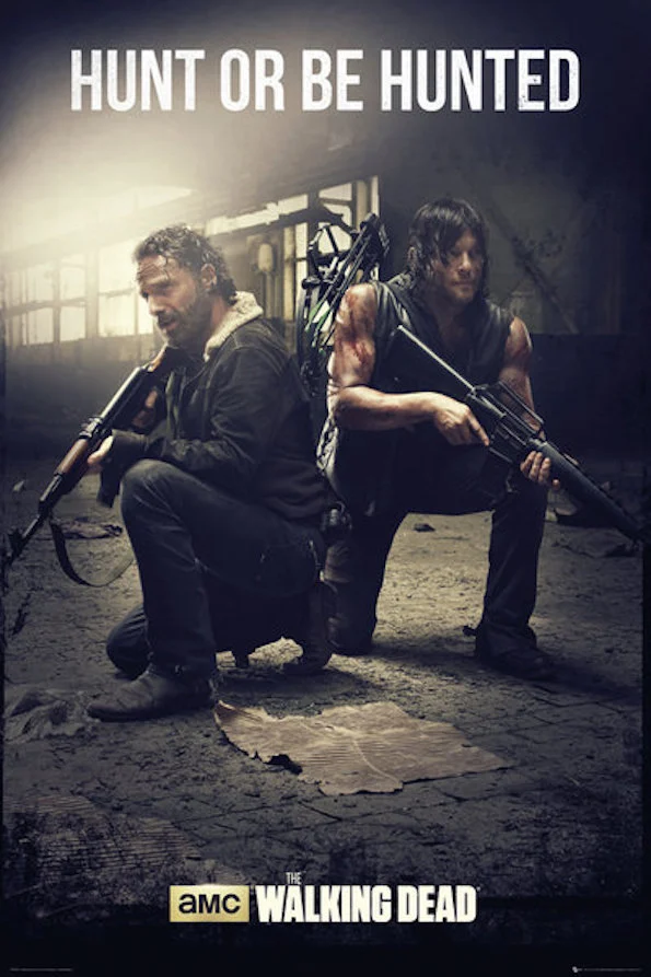 WALKING DEAD - Poster 61X91 - Hunt : ShopForGeek.com: Poster GB Eye ...