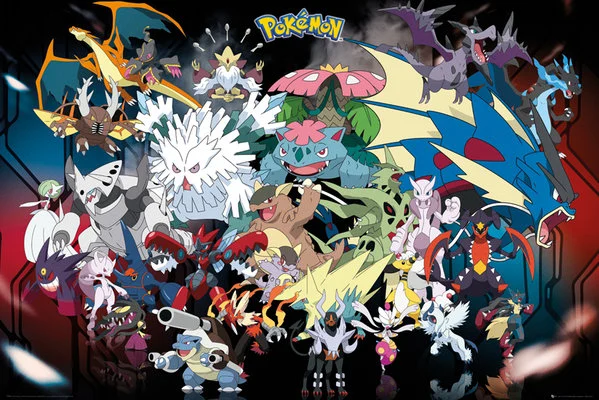 POKEMON - Poster 61X91 - Mega : ShopForGeek.com: Poster GB Eye Pokemon