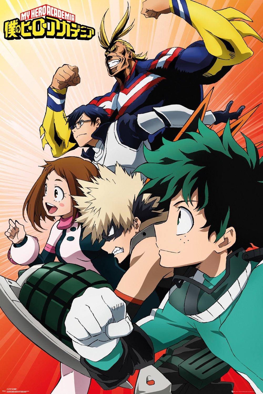 MY HERO ACADEMIA - Poster 61X91 - Heroes : ShopForGeek.com: Poster GB ...