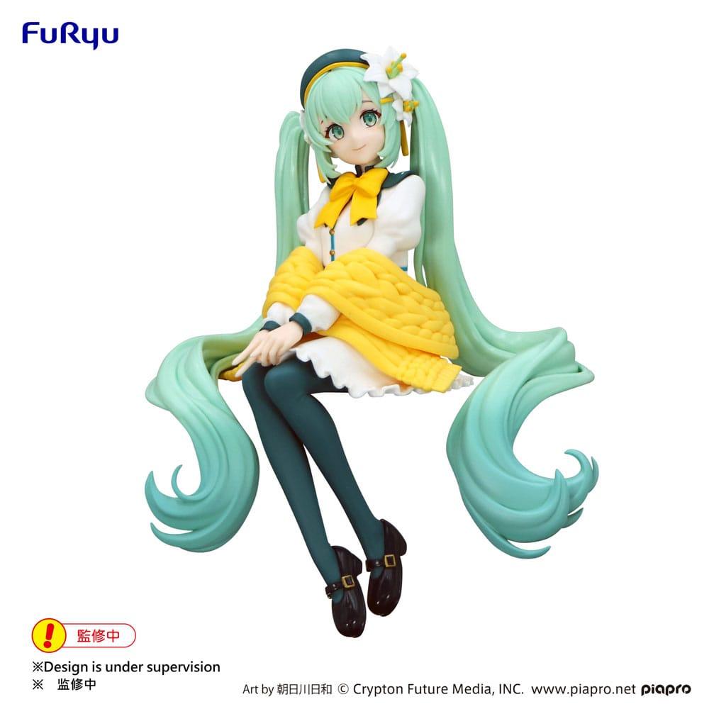 HATSUNE MIKU - Flower Fairy Lily White - Statue Noodle Stopper 14cm ...