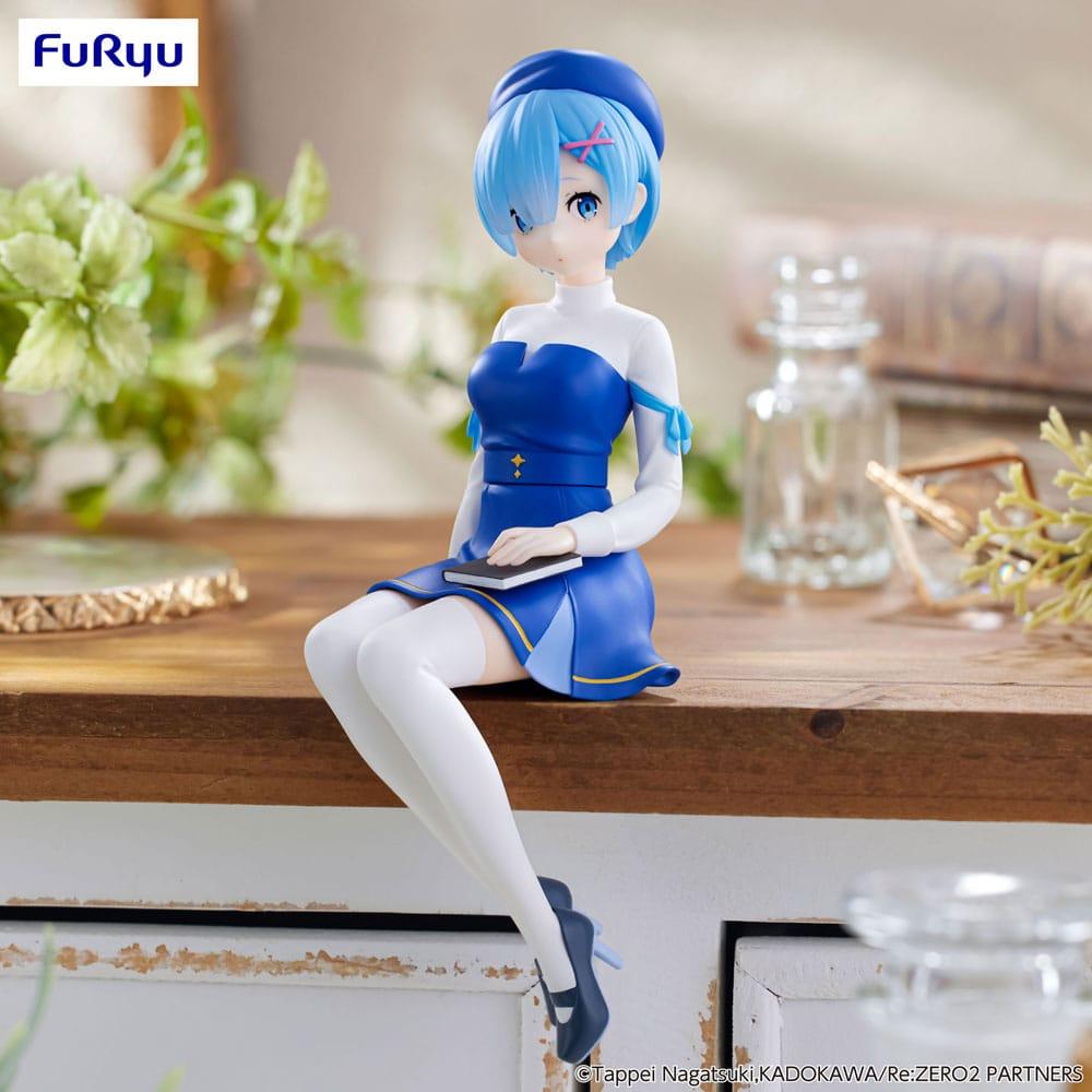 RE ZERO - Rem "Book Girl" - Statue Noodle Stopper 15cm : ShopForGeek ...
