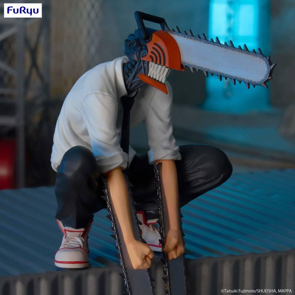 CHAINSAW MAN - Chainsaw Man - Statue PVC Noodle Stopper 14cm ...