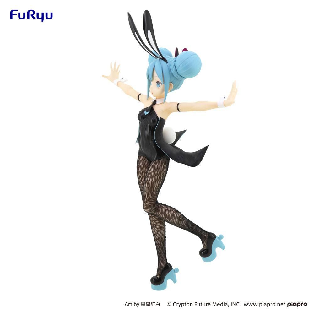 HATSUNE MIKU - Hatsune Miku BiCute Bunnies Black - Statue 30cm ...