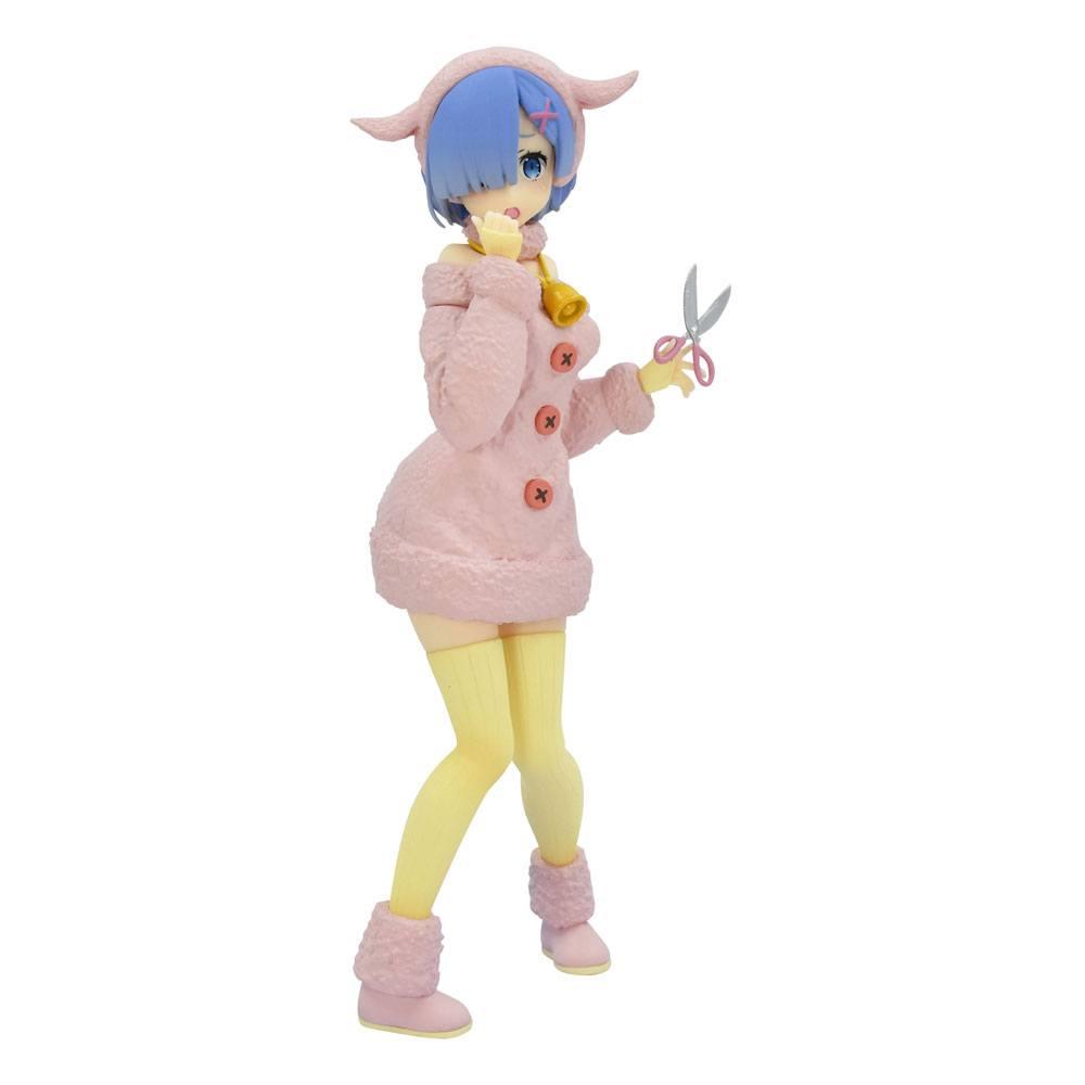 RE:ZERO - Rem the Wolf and the Seven Kids (Pastel) - Statue 21cm ...