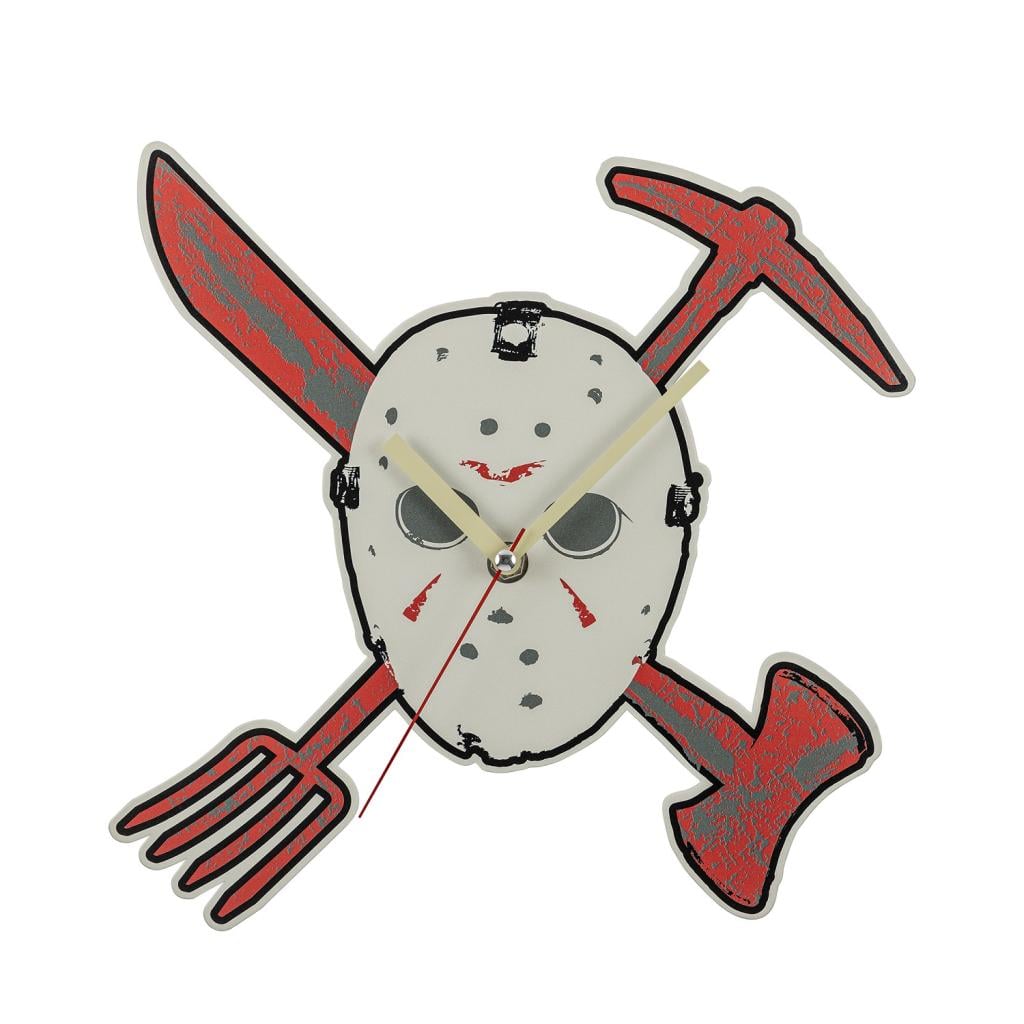 FRIDAY 13TH - Jason - Metal Wall Clock : ShopForGeek.com: Clock ...
