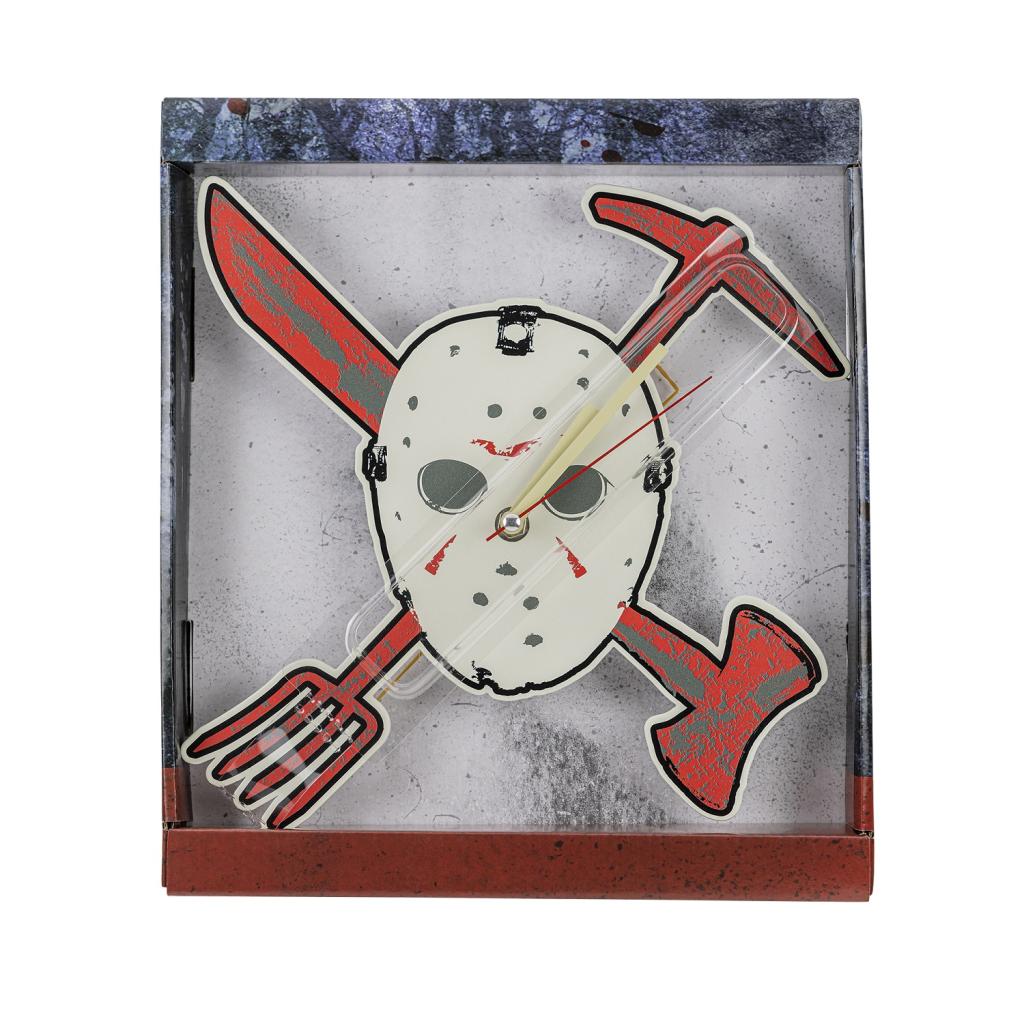 FRIDAY 13TH - Jason - Metal Wall Clock : ShopForGeek.com: Clock ...