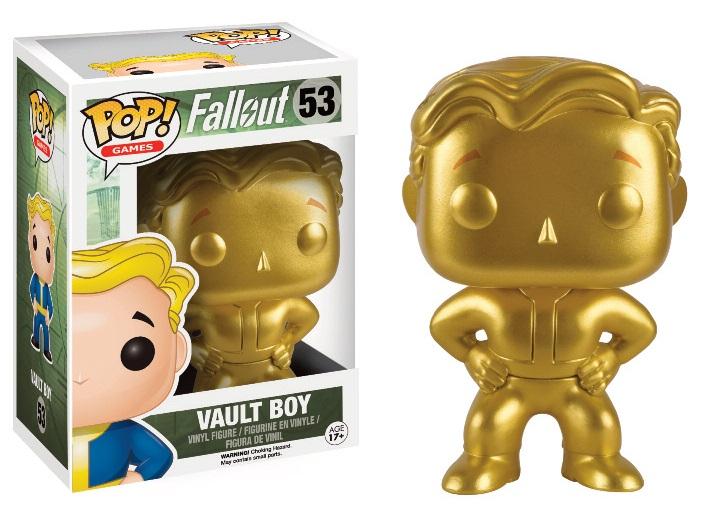 FALLOUT - POP N° 53 - Vault Boy GOLD (Limited Edition) : ShopForGeek ...
