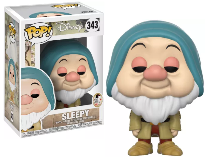 DISNEY - Snow White - POP N° 343 - Sleepy : ShopForGeek.com: Cabezón ...