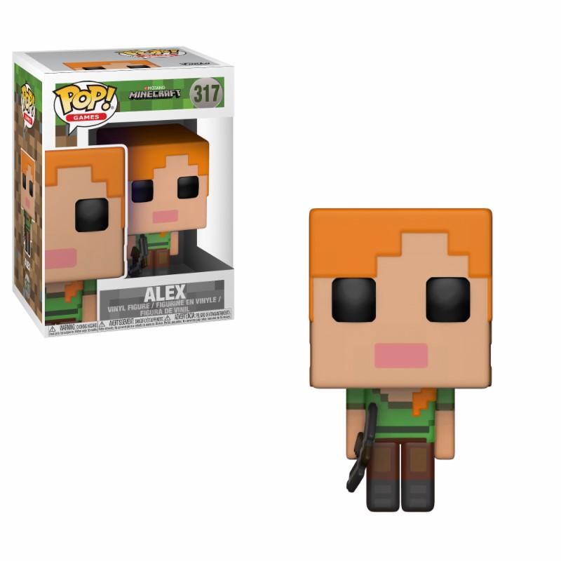 MINECRAFT - POP N° 317 - Alex : ShopForGeek.com: Bobble Head POP Funko ...