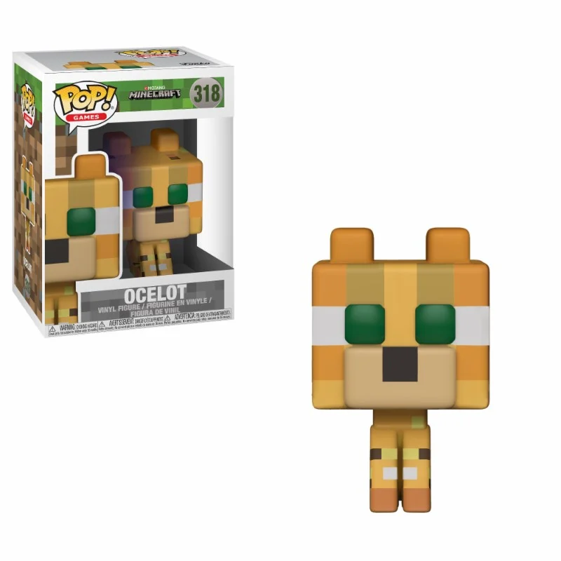 MINECRAFT - POP N° 318 - Ocelot : ShopForGeek.com: Bobble Head POP ...