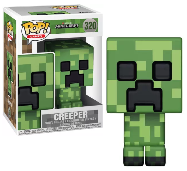 MINECRAFT - POP N° 320 - Creeper : ShopForGeek.com: Bobble Head POP ...
