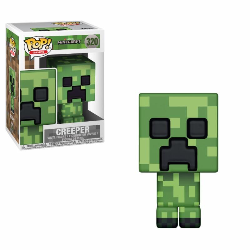MINECRAFT - POP N° 320 - Creeper : ShopForGeek.com: Bobble Head POP ...