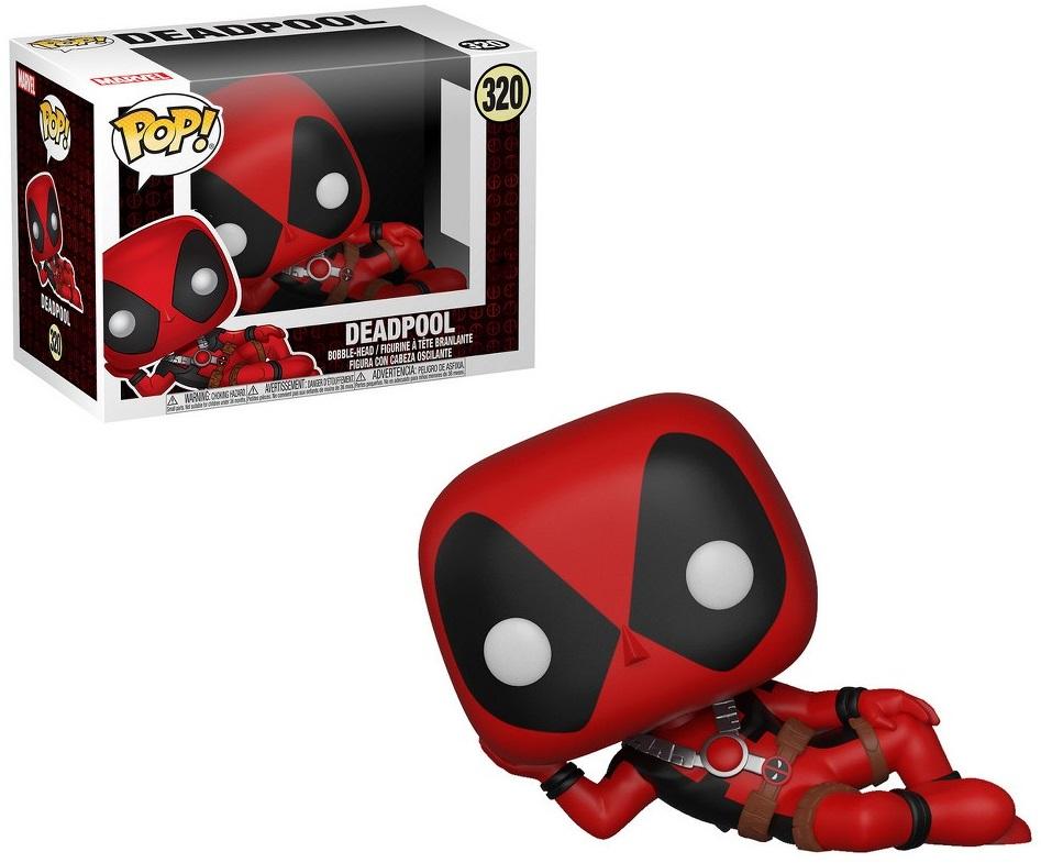DEADPOOL - POP N° 320 - Lazy Deadpool : ShopForGeek.com: Bobble Head ...