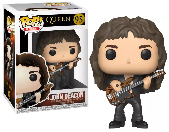 QUEEN - POP N° 95 - John Deacon : ShopForGeek.com: Bobble Head POP ...