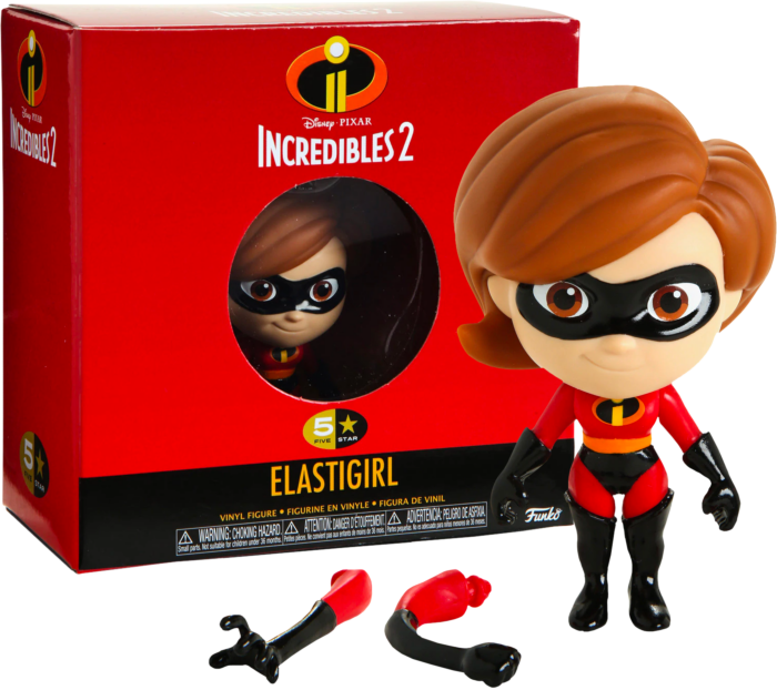 DISNEY - 5 Star Vinyl Figure 8 cm - Incredible 2 - Elastigirl ...