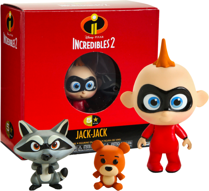 DISNEY - 5 Star Vinyl Figure 8 cm - Incredible 2 - Jack-Jack ...