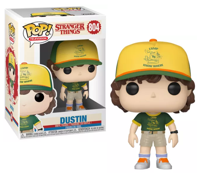 STRANGER THINGS - POP N° 804 - Dustin (At Camp) : ShopForGeek.com ...