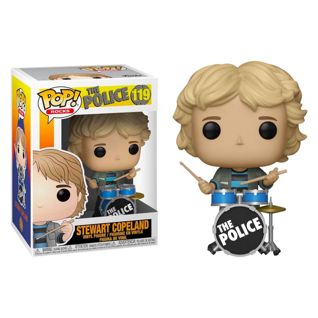 THE POLICE - POP N° 119 - Stewart Copeland : ShopForGeek.com: Bobble ...