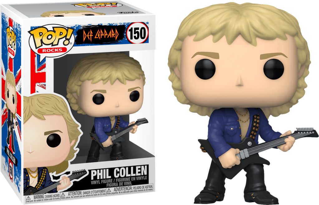 DEF LEPPARD - POP N° 150 - Phil Collen - 9cm : ShopForGeek.com: Bobble ...
