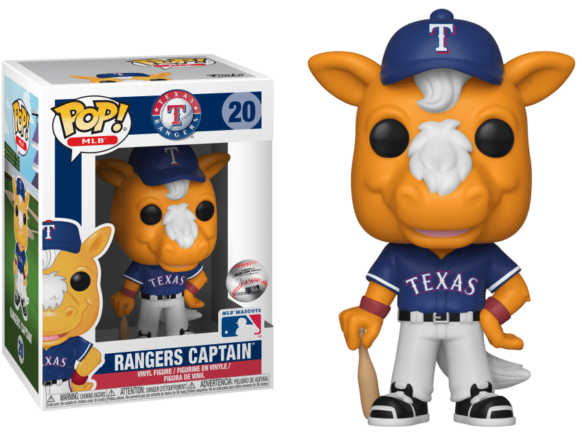 MAJOR LEAGUE - POP N° 20 - Texas Rangers Mascot : ShopForGeek.com ...