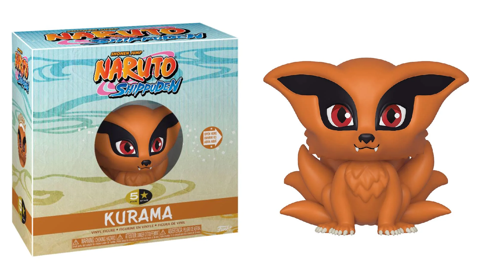 NARUTO - 5 Star - Vinyl Figure - Kurama : ShopForGeek.com: Figurines ...