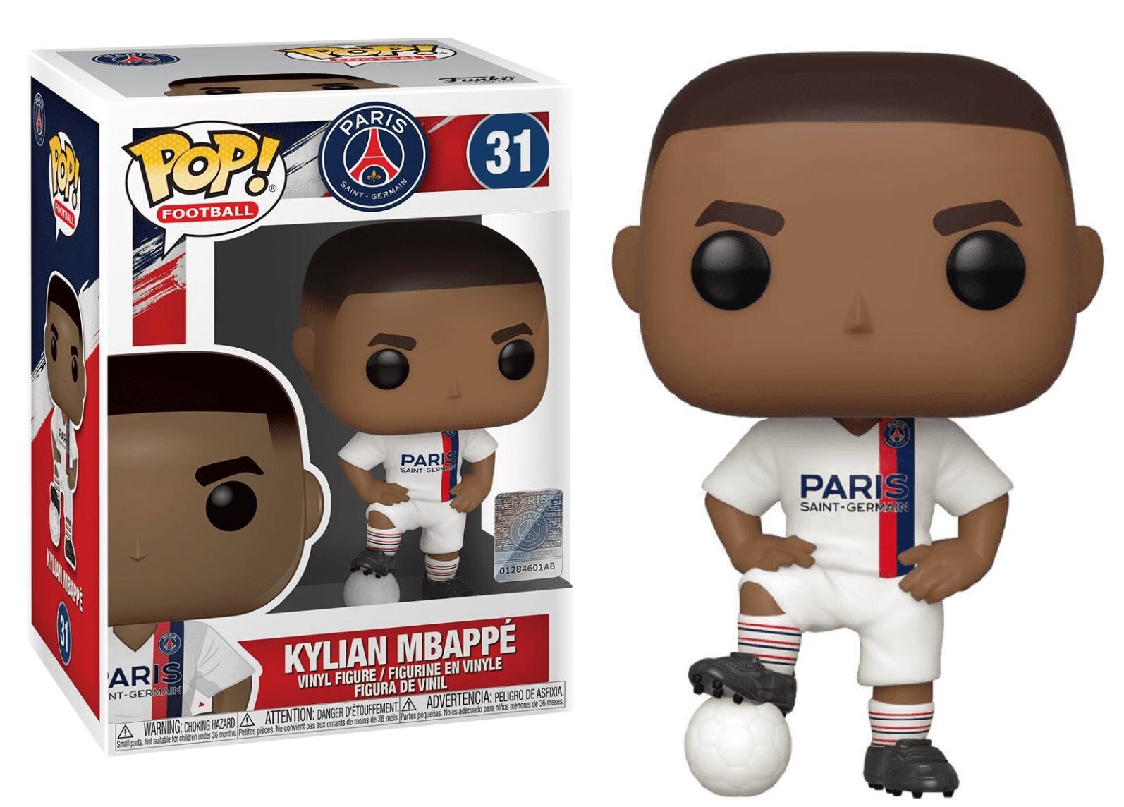 FOOTBALL - POP N° 31 - PSG - Kylian Mbappé : ShopForGeek.com: Bobble ...