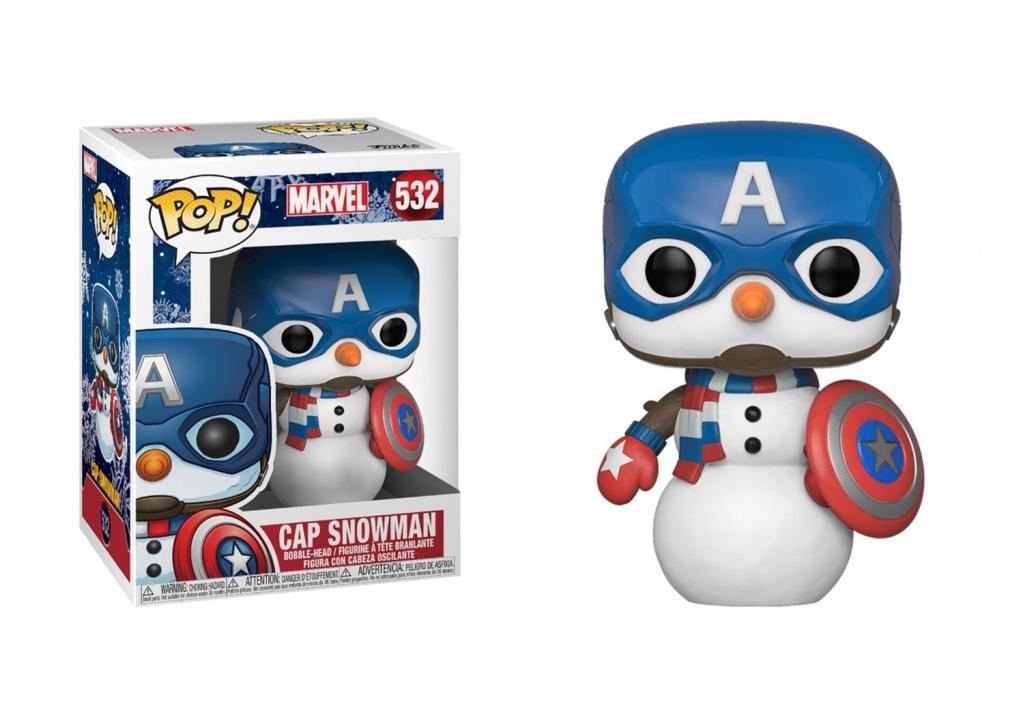 MARVEL - POP N° 532 - Holiday - Captain America : ShopForGeek.com ...