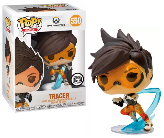 OVERWATCH 2 - POP N° 550 - Tracer : ShopForGeek.com: Bobble Head POP ...