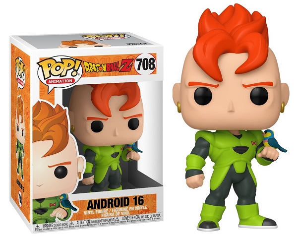 DRAGON BALL Z - POP N° 708 - Android 16 : ShopForGeek.com: Bobble Head ...