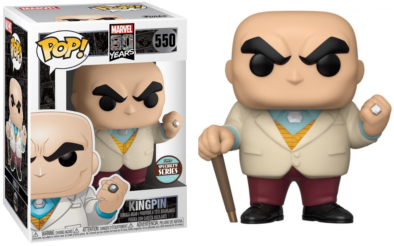 MARVEL - POP N° 550 - First Appearance Kingpin : ShopForGeek.com ...