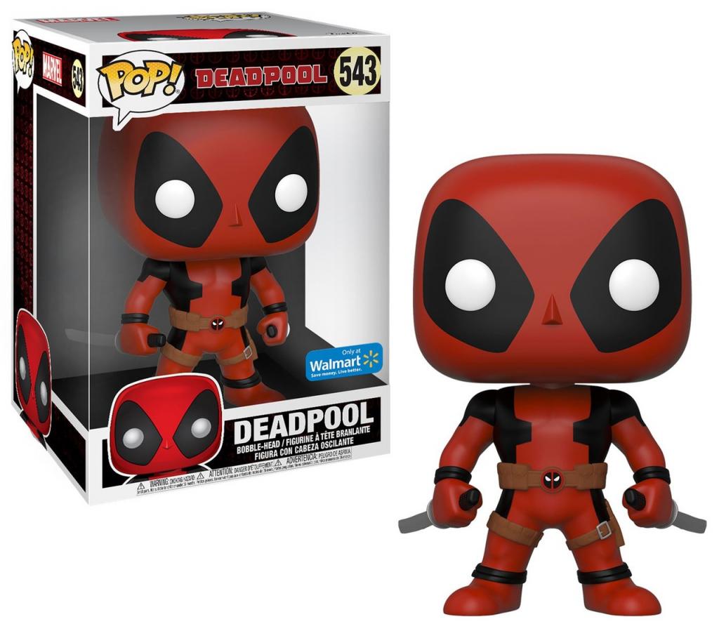 DEADPOOL - POP JUMBO 10" N° 543 - Two Swords Red : ShopForGeek.com ...