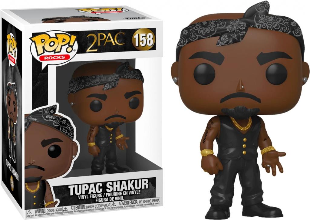2PAC - POP N° 158 - Tupac Shakur - Vest w/Bandana : ShopForGeek.com ...