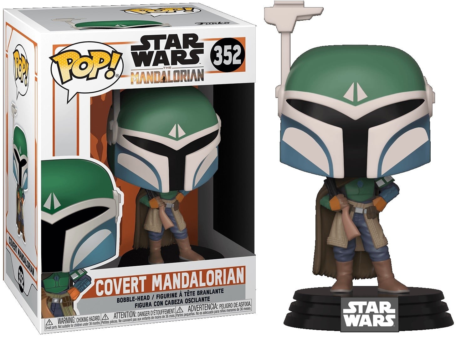 THE MANDALORIAN - POP N° 352 - Covert Mandalorian : ShopForGeek.com ...