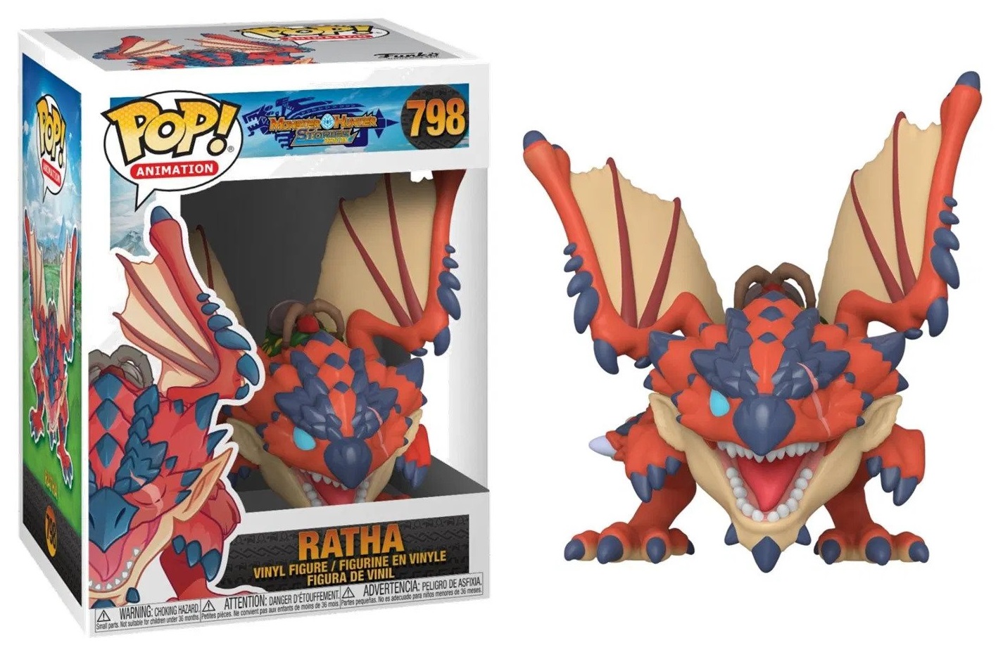 MONSTER HUNTER - POP N° 798 - Ratha : ShopForGeek.com: Bobble Head POP ...