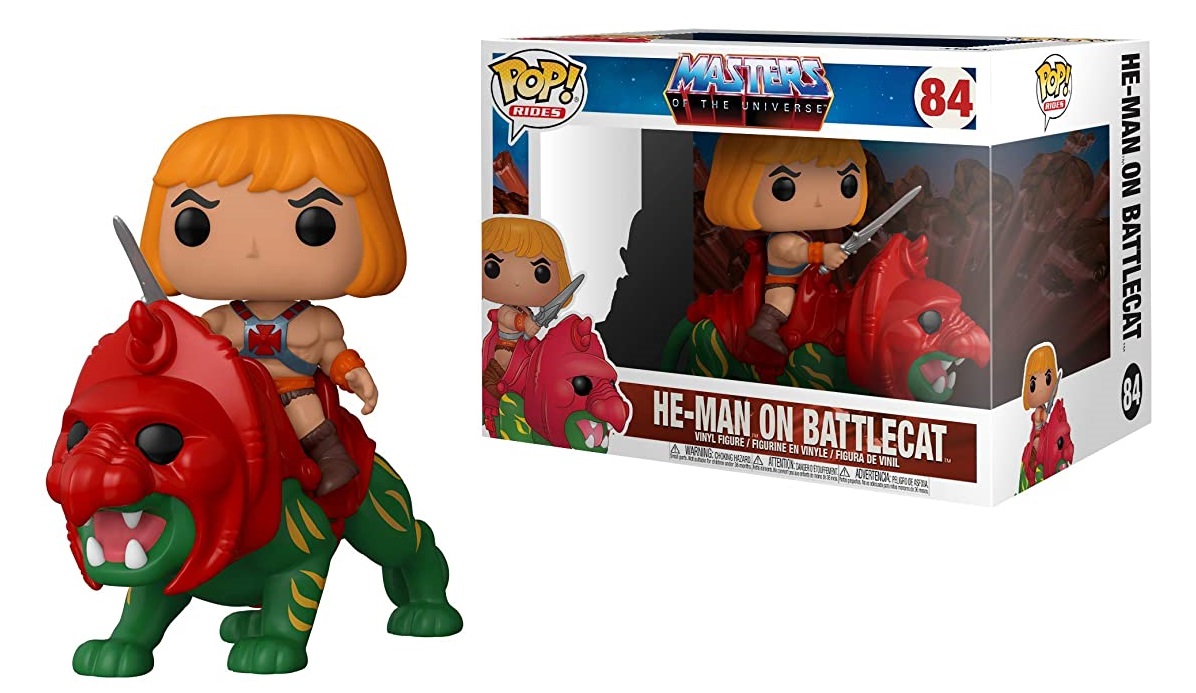 BEMS | M.O.T.U. - POP Ride DLX N° 84 - He-Man on Battle Cat *R