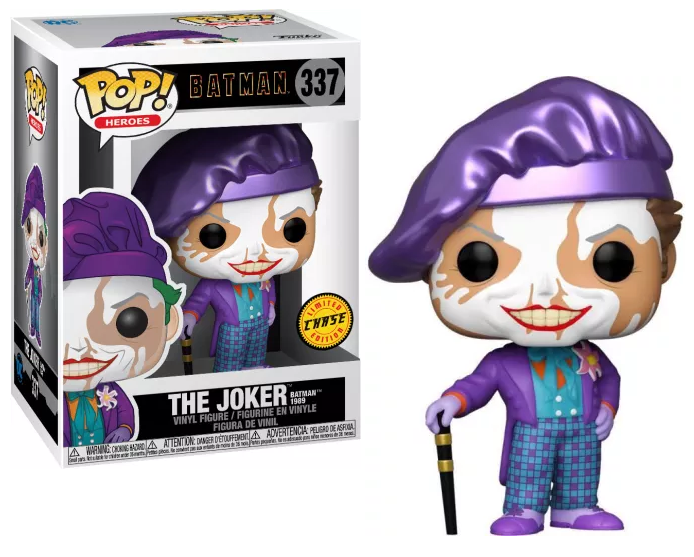 BATMAN 1989 - POP N° 337 - Joker w/ Hat with chase : ShopForGeek.com ...