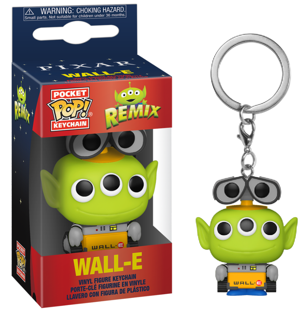 TOY STORY - Pocket Pop Keychain - Alien Remix Wall-E : ShopForGeek.com ...