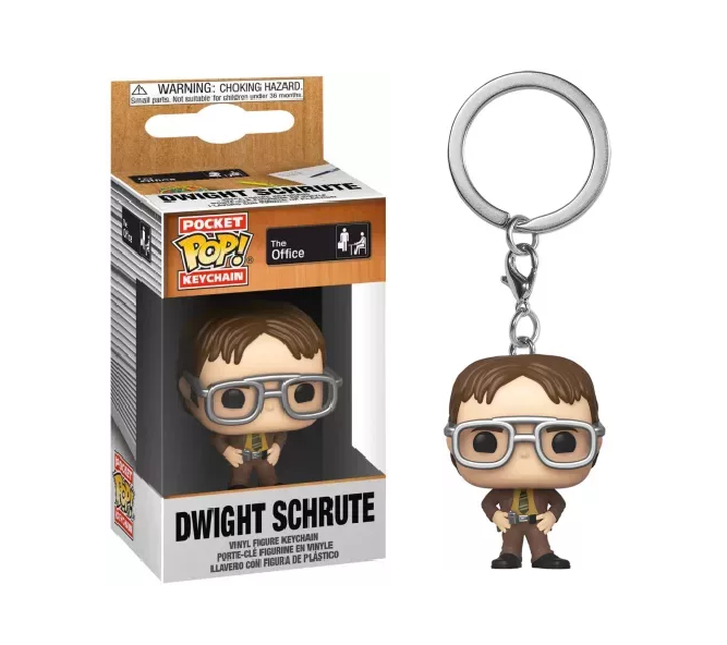 THE OFFICE - Pocket Pop Keychains - Dwight Schrute - 4cm : ShopForGeek ...