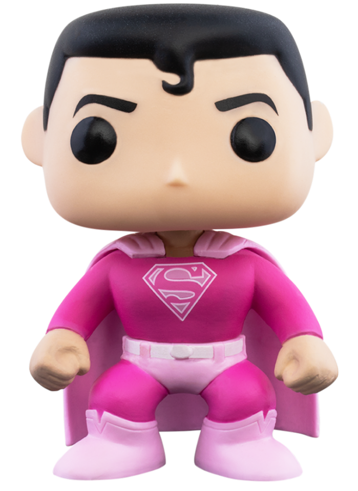 DC COMICS - POP N° 349 - Superman Breast Cancer : ShopForGeek.com ...
